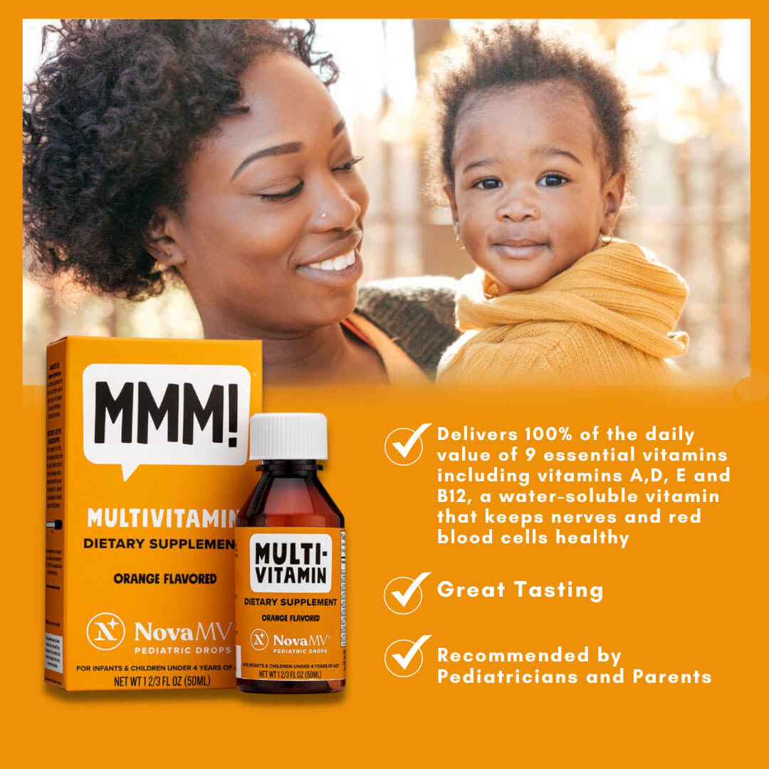 NovaFerrum MMM – Multivitamin for Kids, Infants & Toddlers