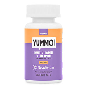 NovaFerrum Yummo – Chewable Multivitamin Iron Tablets for Kids