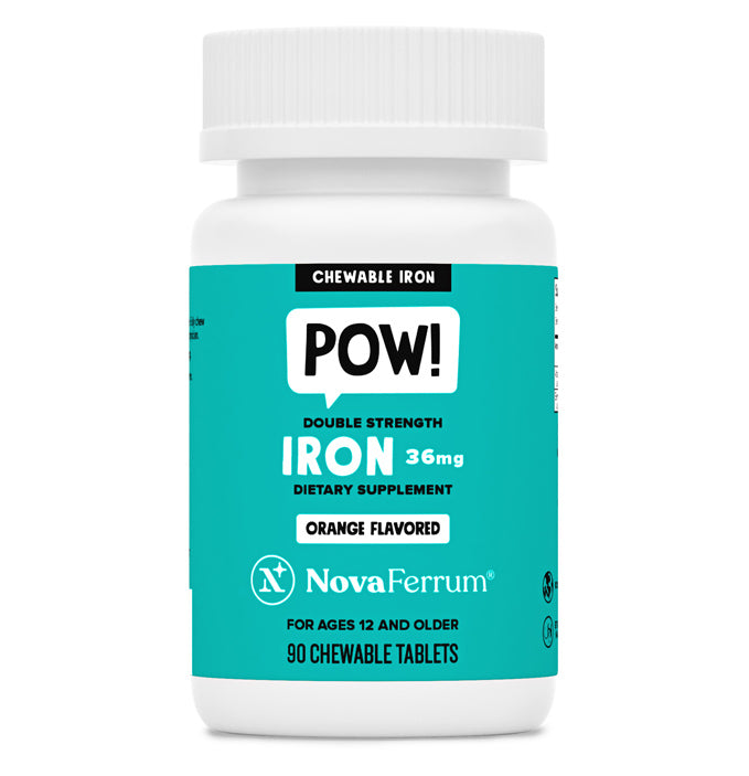 NovaFerrum Wow – 125mg High Potency Liquid Iron Supplement for Adults